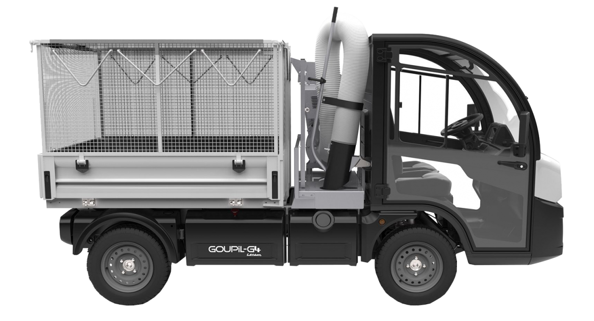 Goupil G4 Leaf Collector Electric Utility Vehicle - Goupil Electric ...